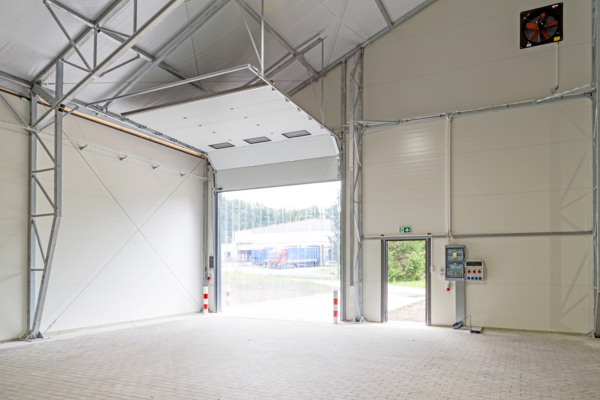 Głuszyca industriālais tenta angārs - Mūsu projekti - Protan Elmark